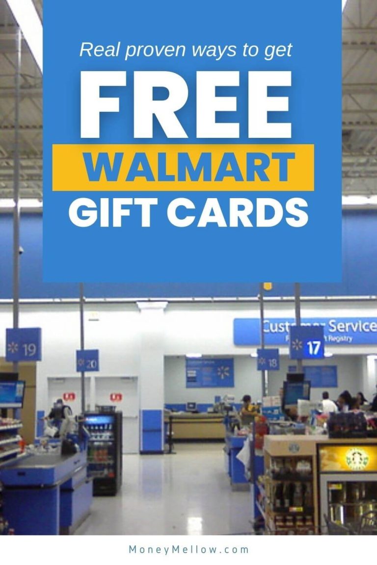 10 Proven Ways to Get Free Walmart Gift Cards (Legit Methods Only ...